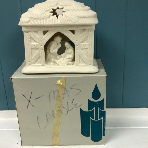 PartyLite | Holiday | Partylite Nativity O Holy Night Tea Light Candle ...